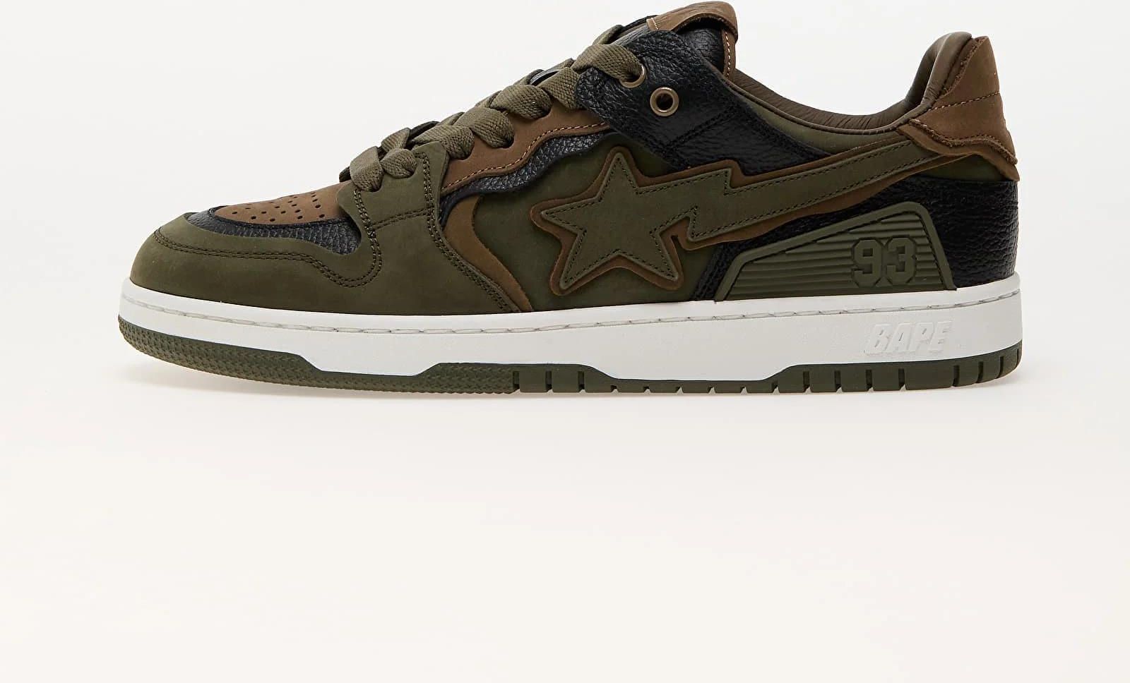 Trampki A BATHING APE Bape Sk8 Sta 6 Olive Drab EUR 41 - Ceny i opinie ...