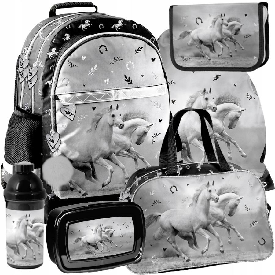 Paso Plecak Szkolny Horses Konie Tornister Klasa 1-3 Mega Zestaw - Ceny i opinie - Ceneo.pl
