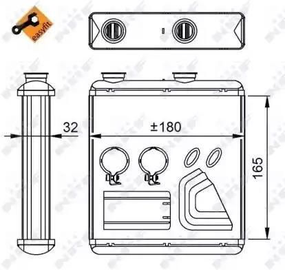 Nrf Nagrzewnica 54298 - Opinie i ceny na Ceneo.pl