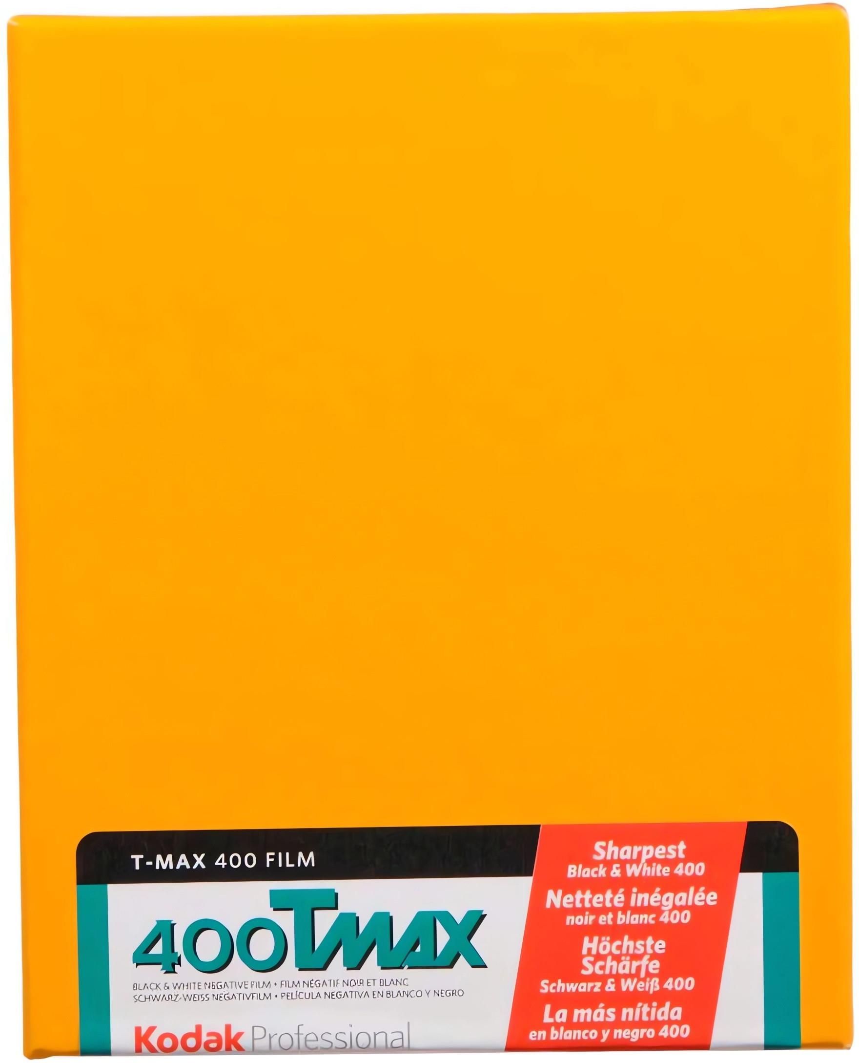 Kodak T-MAX 400 4X5 50 Sheets , Film czarno-biały wielkoformatowy 4x5 ...