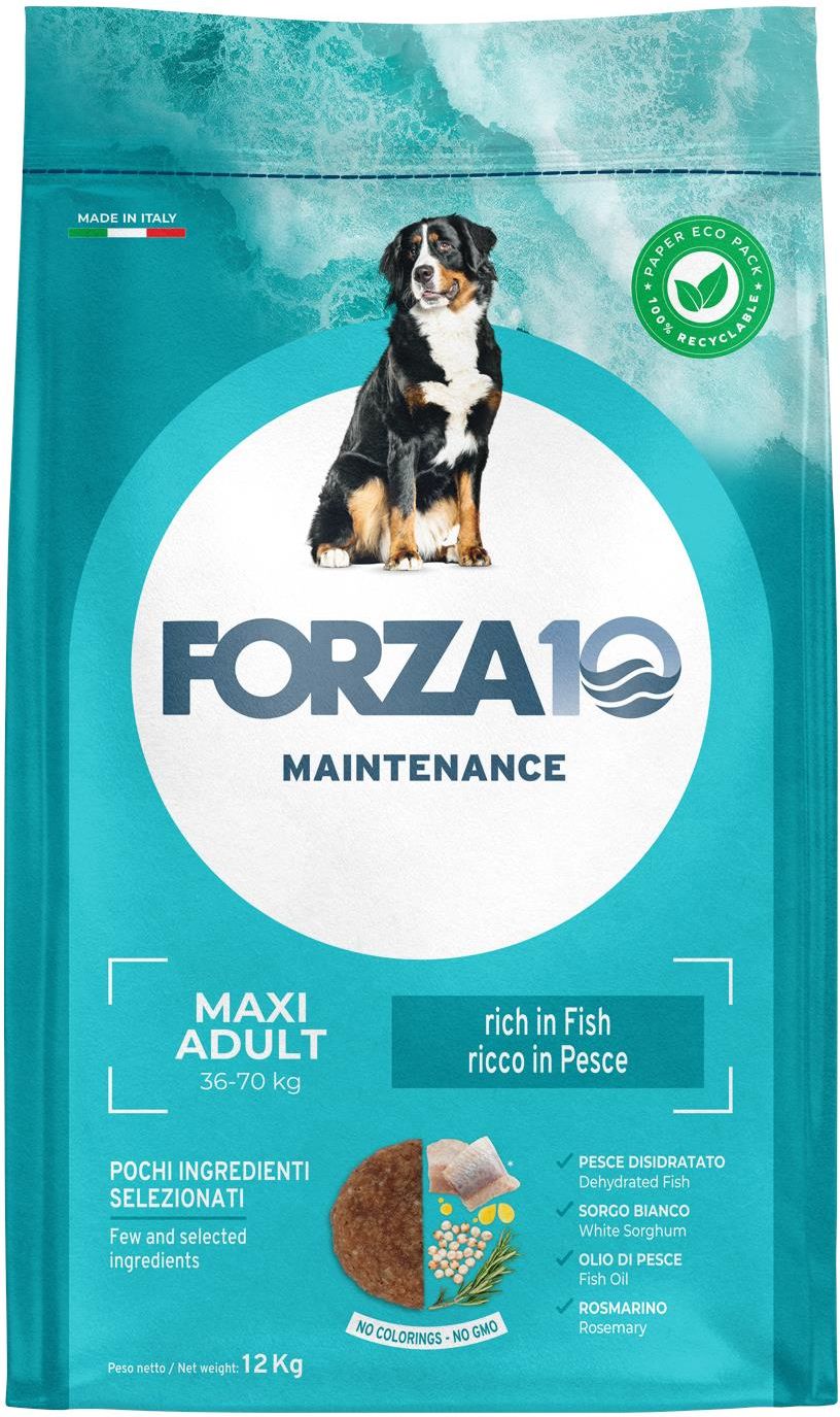 Karma Forza10 Maxi Maintenance z rybą dla psa : waga - 12 kg DOSTAWA 24h GRATIS od 99zł - Ceny i ...