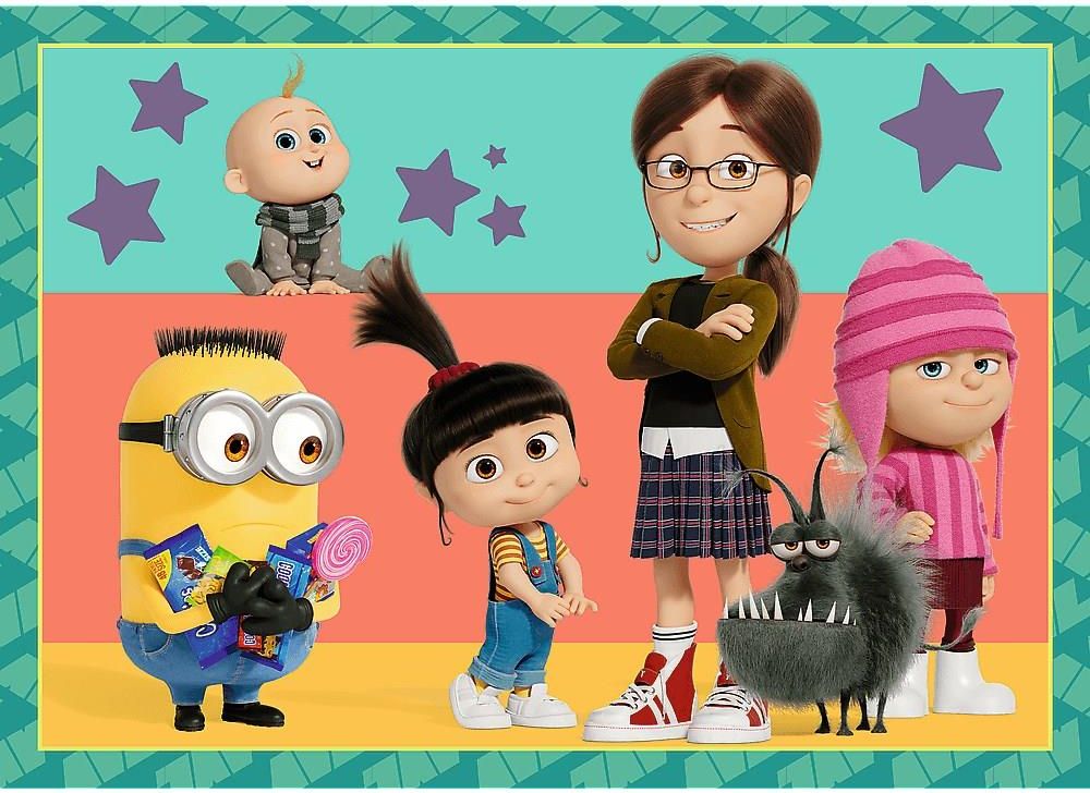 Trefl Puzzle 4w1 Zwariowane Minionki 34648 - Ceny i opinie - Ceneo.pl