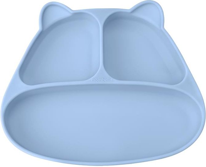 Mombella Talerzyk z Przyssawką Panda Light Blue - Ceny i opinie - Ceneo.pl