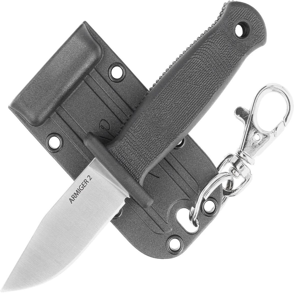 Demko Knives Nóż Demko Armiger 2 Clip Point Black Thermal Plastic ...