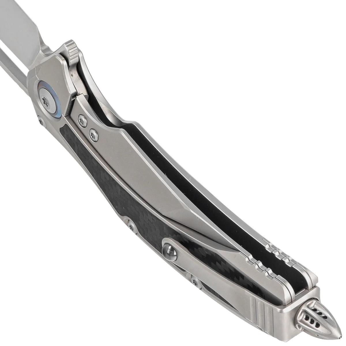 Microtech Knives Nóż Składany Microtech Matrix S E Carbon Fiber Titanium Hand Rubbed M390 By ...