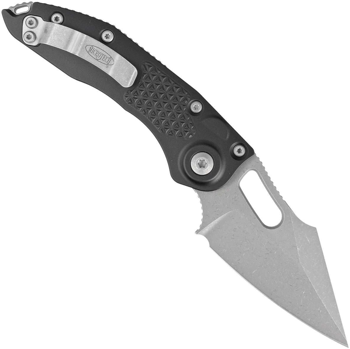 Microtech Knives Nóż Automatyczny Microtech Stitch-A S E Black Aluminum ...