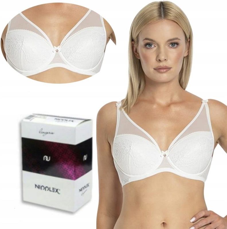 Biustonosz push-up Casilda mleczny 70D Nipplex - Ceny i opinie - Ceneo.pl
