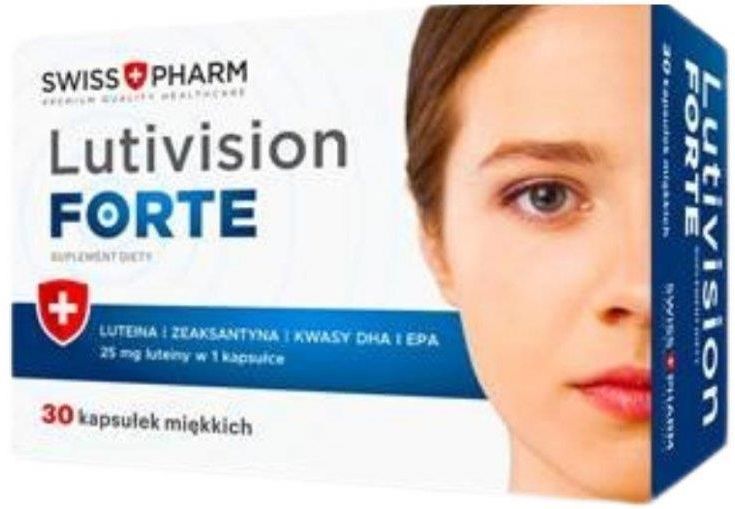 Preparat medycyny naturalnej Swiss+Pharm Lutivision Forte 30Kaps ...
