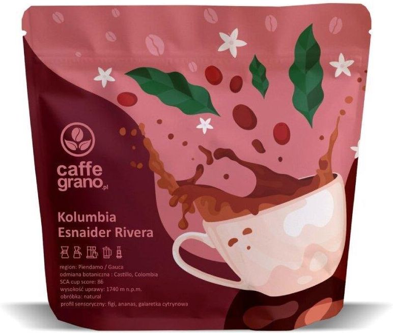Kawa Caffe Grano Ziarnista Kolumbia Esneider Rivera Natural El Carmen ...