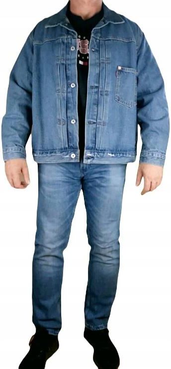 Levi's męska kurtka Trucker Type I -dla dużego faceta oryg. A31740004 ...