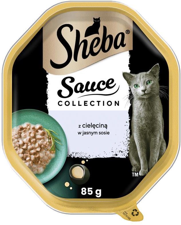 Karma Sheba Sauce Collection Tacka Z Cielęciną W Sosie 85g - Ceny i ...