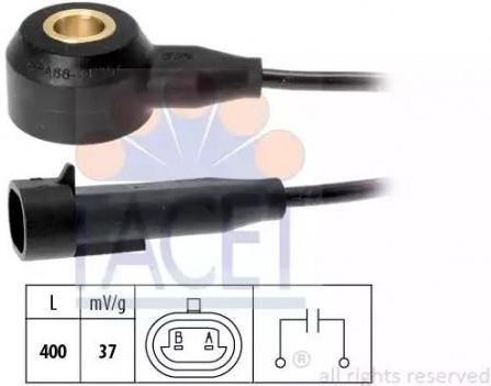 Układ elektryczny silnika Facet Czujnik Spalania Stukowego 93079 ...