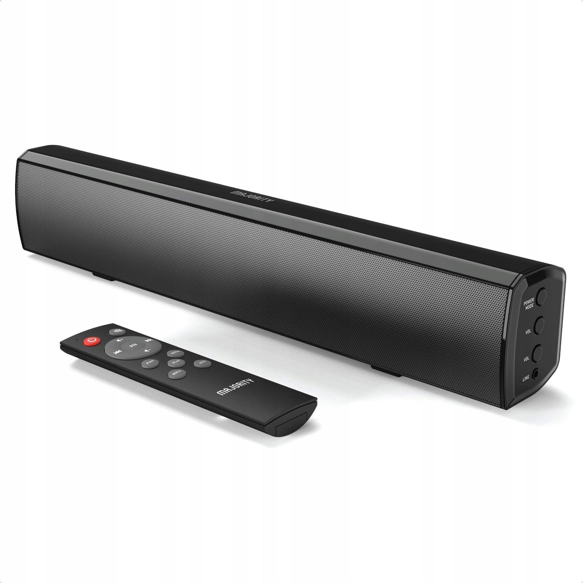 Soundbar Majority Soundbar Bowfell 2.1 Bluetooth 50W (BOWBARBLKEU ...
