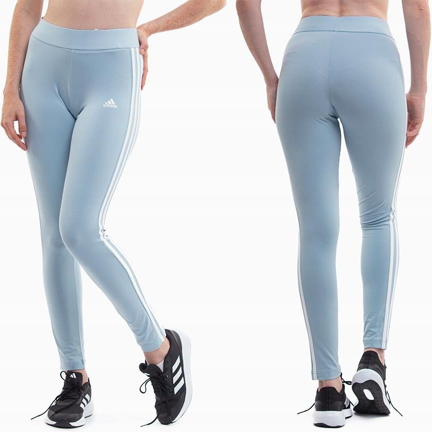 Adidas legginsy damskie sportowe fitness Loungewear Essentials roz.XL ...