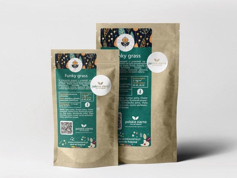 Łąka kwietna FUNKY GRASS - 1 kg - Ceny i opinie - Ceneo.pl