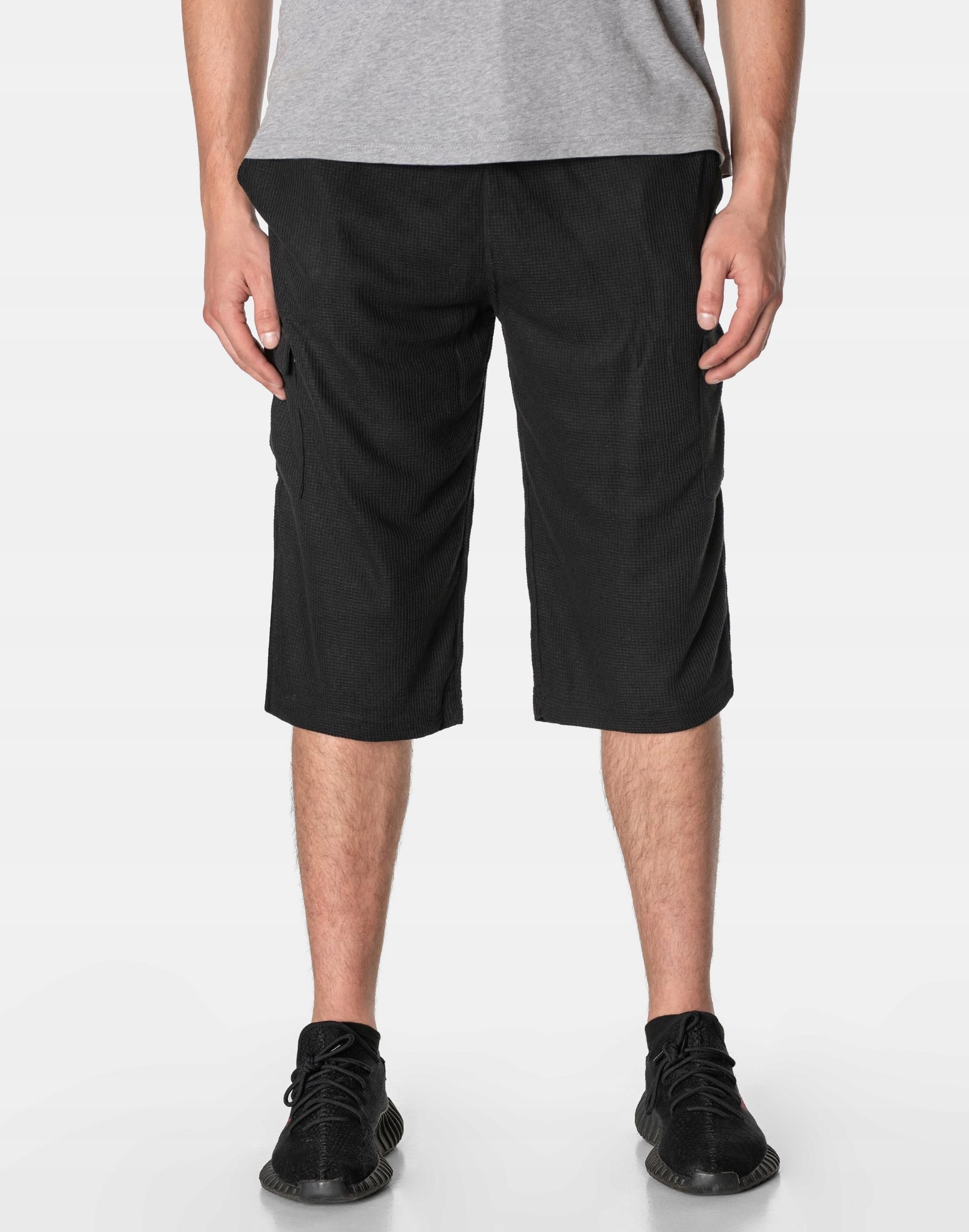 Duże Krótkie Spodenki Sportowe Męskie Szorty Dresowe Treningowe 28385-1 ...