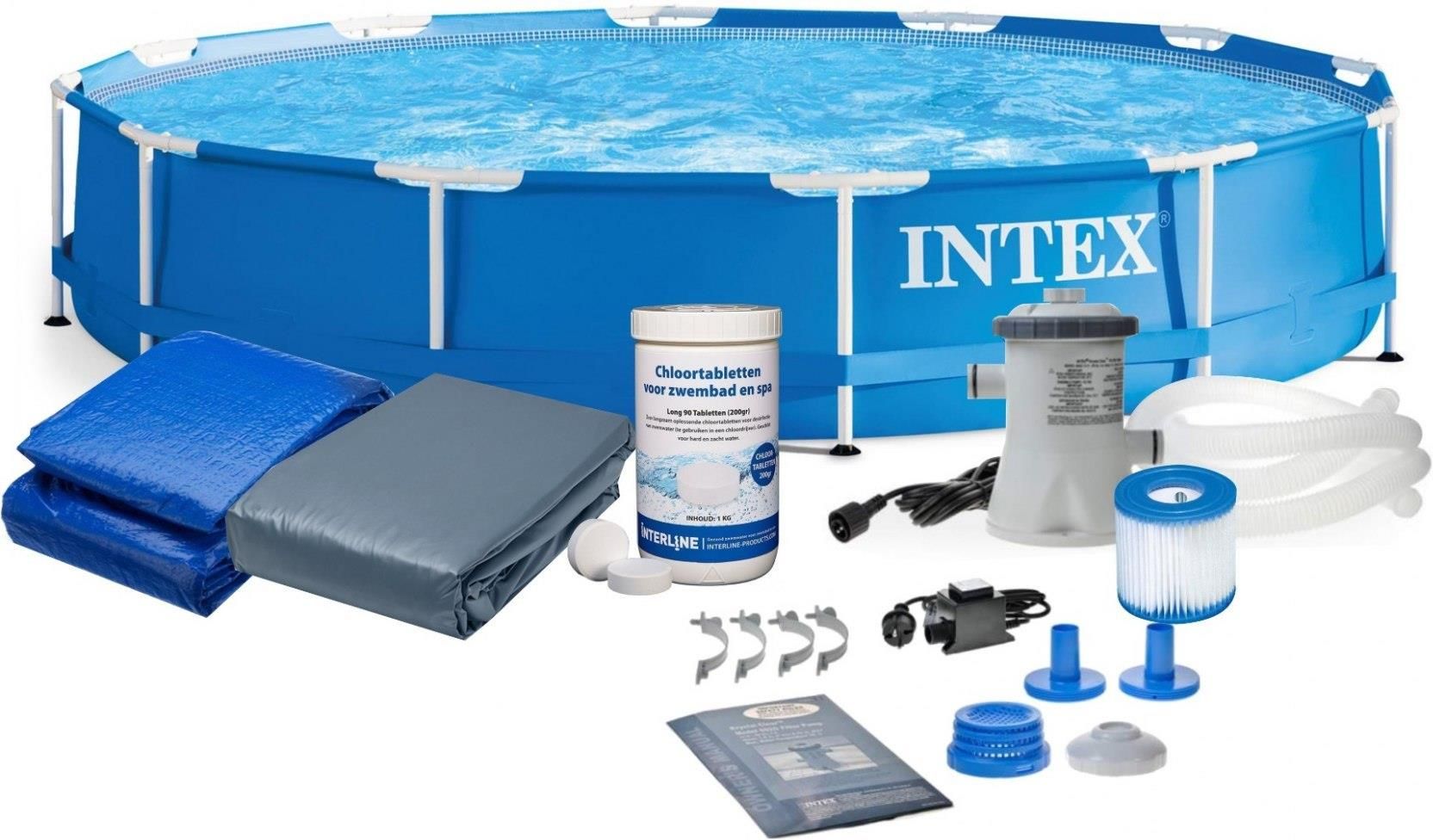 Basen Intex Zestaw6W1 366x76 28210Np - Ceny i opinie - Ceneo.pl