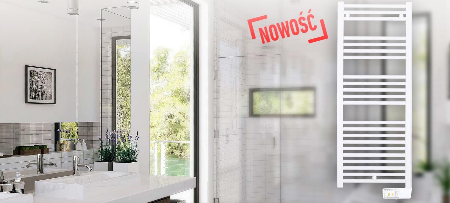 Ogrzewanie przenośne Suszarka łazienkowa elektryczna THEOLA DIGITAL ...