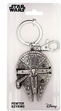 Star Wars Millennium Falcon Pewter Key Ring - Ceny i opinie - Ceneo.pl