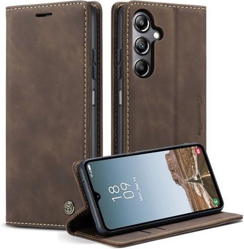 Cracedily Etui Do Samsunga Galaxy A05S Skórzane Etui Z Klapką I Portfelem Z Uchwytem Na Karty ...