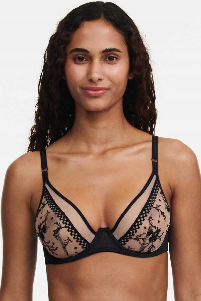 Biustonosz Miękki Z Fiszbiną P41RM9 Czarny - Chantelle 70E - Ceny i opinie - Ceneo.pl