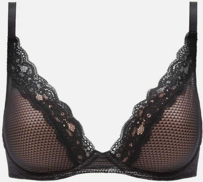 Biustonosz Usztywniany Braletka P57010 Czarny - Chantelle 70E - Ceny i opinie - Ceneo.pl