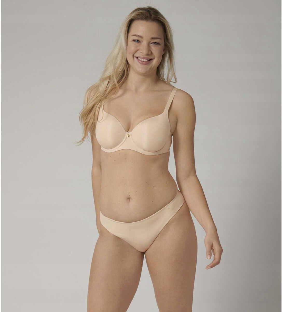 Biustonosz Usztywniany Body Make - Up Essentials Beżowy - Triumph 75E - Ceny i opinie - Ceneo.pl