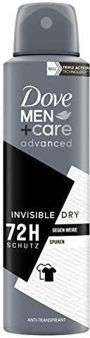 Dove Men Plus Care Advanced Anti-Tperspirant Invisible Dry 72H 150ml ...