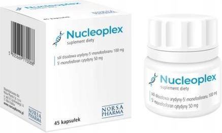 NUCLEOPLEX NUKLEOTYDY URYDYNA ALZHEIMER 45kaps - Opinie i ceny na Ceneo.pl