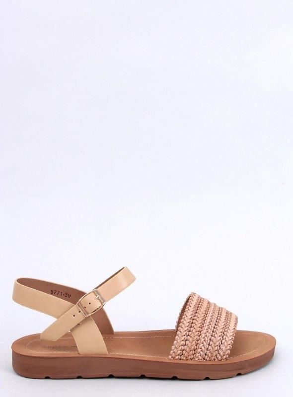 Sandałki w stylu boho SALINON BEIGE 40 - Ceny i opinie - Ceneo.pl