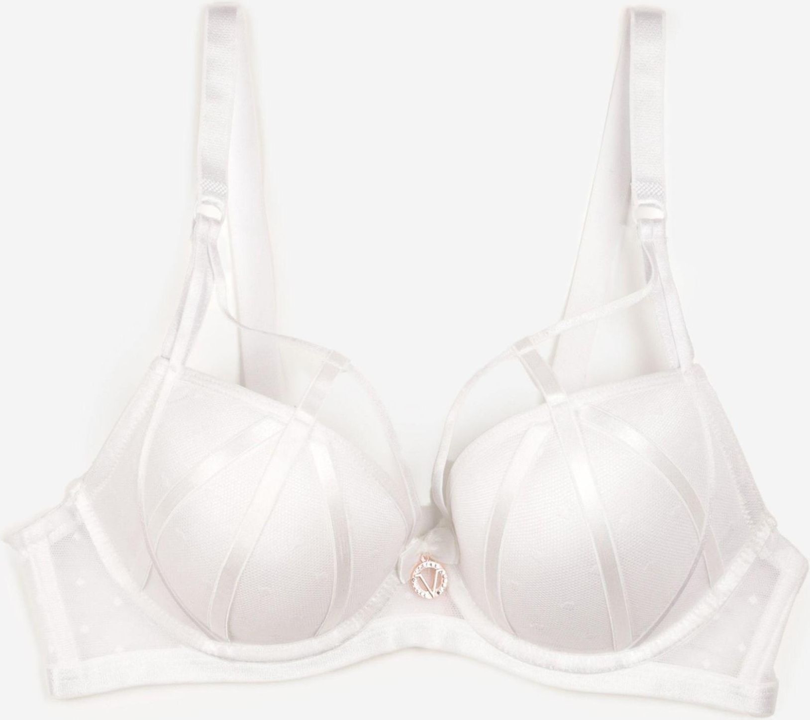 Born2Be Biały Biustonosz damski 75C Full Cup - Ceny i opinie - Ceneo.pl