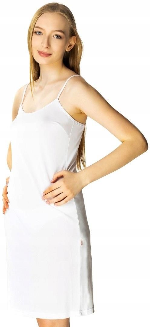 Mewa Lingerie Klasyczna Halka Damska Erika Pod Sukienkę Biały Ro - Ceny ...