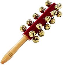 A-Star 21 Bell Jingle Shaking Sleigh Bell Stick z drewnianą rączką ...