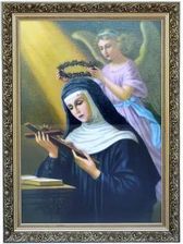 Swietymarek Obraz św. Rita w ozdobnej ramie 50x70 - Ceny i opinie ...