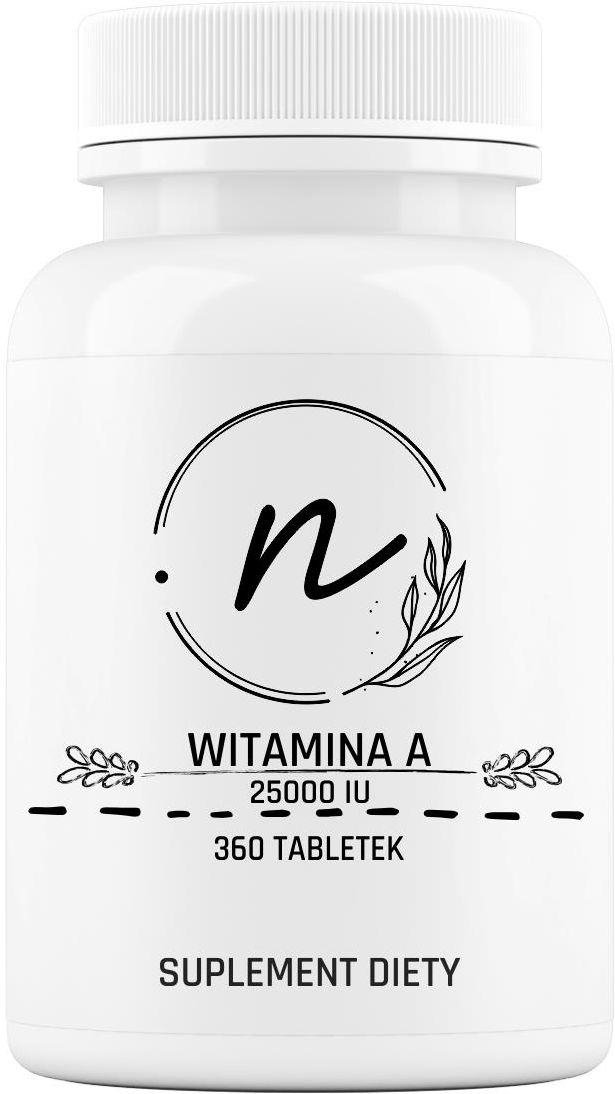 Naturepro Witamina A 25000 Iu 360tabl. - Opinie i ceny na Ceneo.pl
