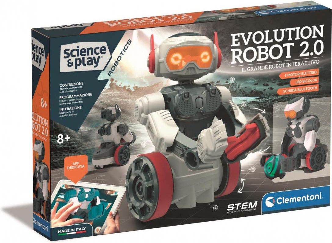 Clementoni Evolution Robot 2.0 Programowalny Dla Dzieci 50818 - Ceny i opinie - Ceneo.pl