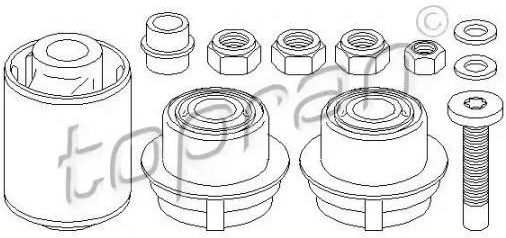Komplet zawieszeń Topran Zestaw Zawieszenia 400334 - Opinie i ceny na ...