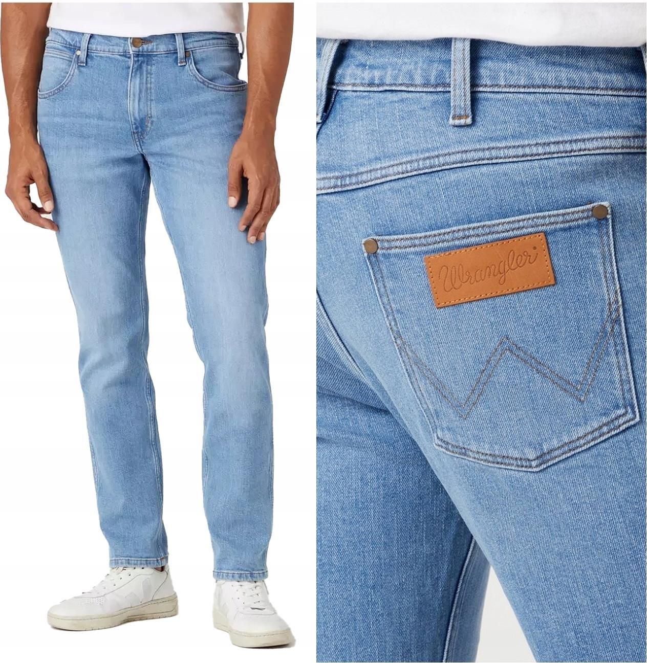 Wrangler Greensboro Męskie Spodnie Jeansy W34 L34 - Ceny i opinie ...