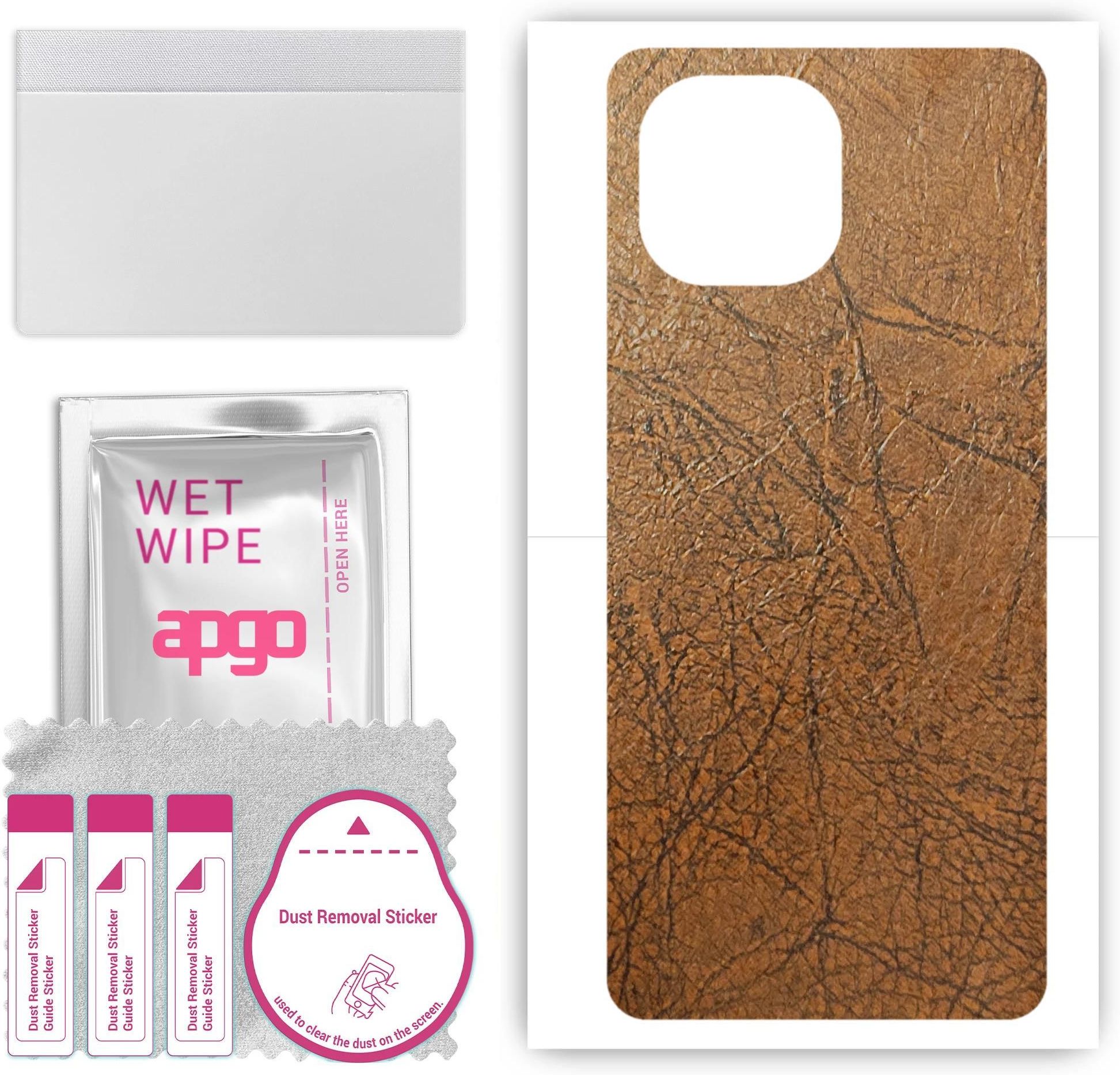 Akcesoria do tabletu Apgo Folia Naklejka Skórka Strukturalna Na Tył Do ...