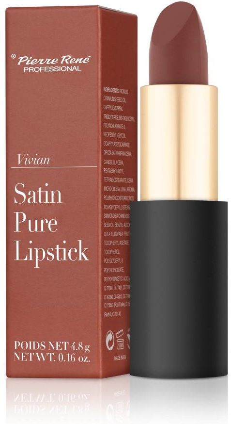 Pierre René Professional Satin Pure Pomadka Do Ust 06 Vivian 4,8g ...