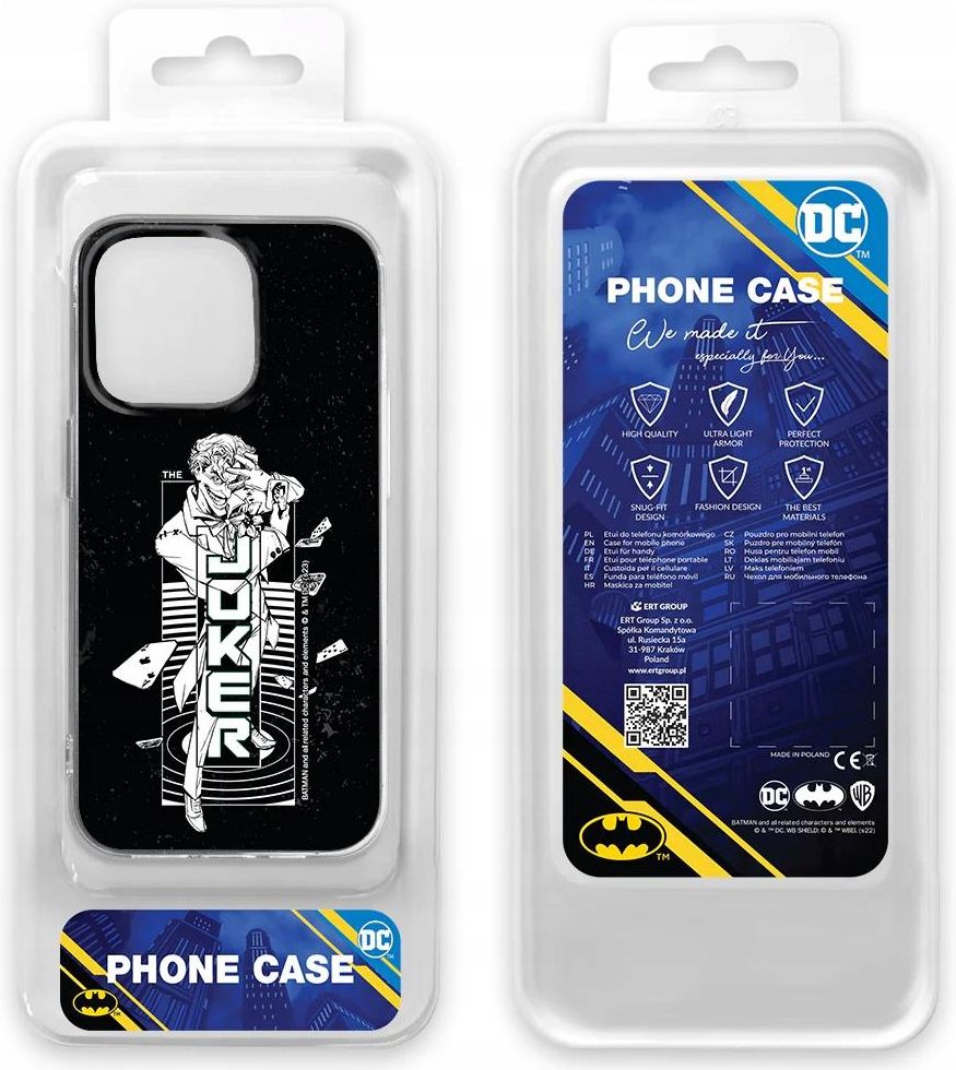 Ert Group Etui Do Realme 11 Pro 11 Pro Plus Joker 025 Dc Nadruk Pełny Czarny - Etui na telefon ...