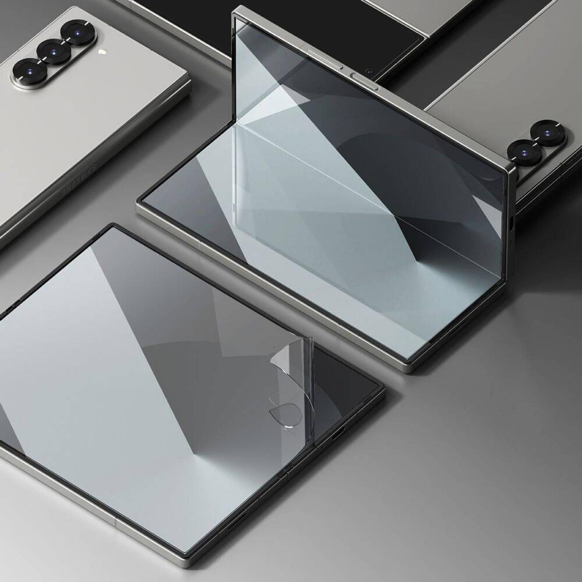 Ringke Folia Ochronna Samsung Galaxy Z Fold 6 Dual Easy 2 Pack Clear ...