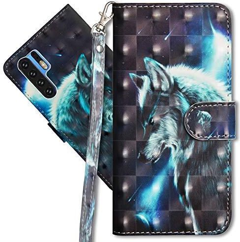 MRSTER Huawei P30 Pro etui portfel folio flip premium skóra PU ...