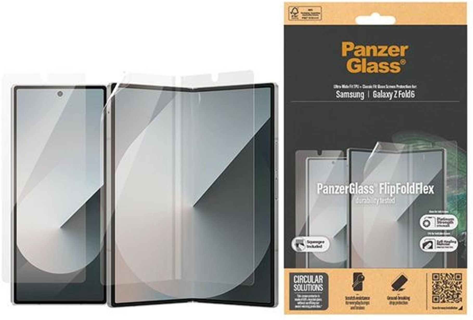 Panzerglass Bundle 2In1 Sam Z Fold6 F956 Screen Protector Ultra Wide ...