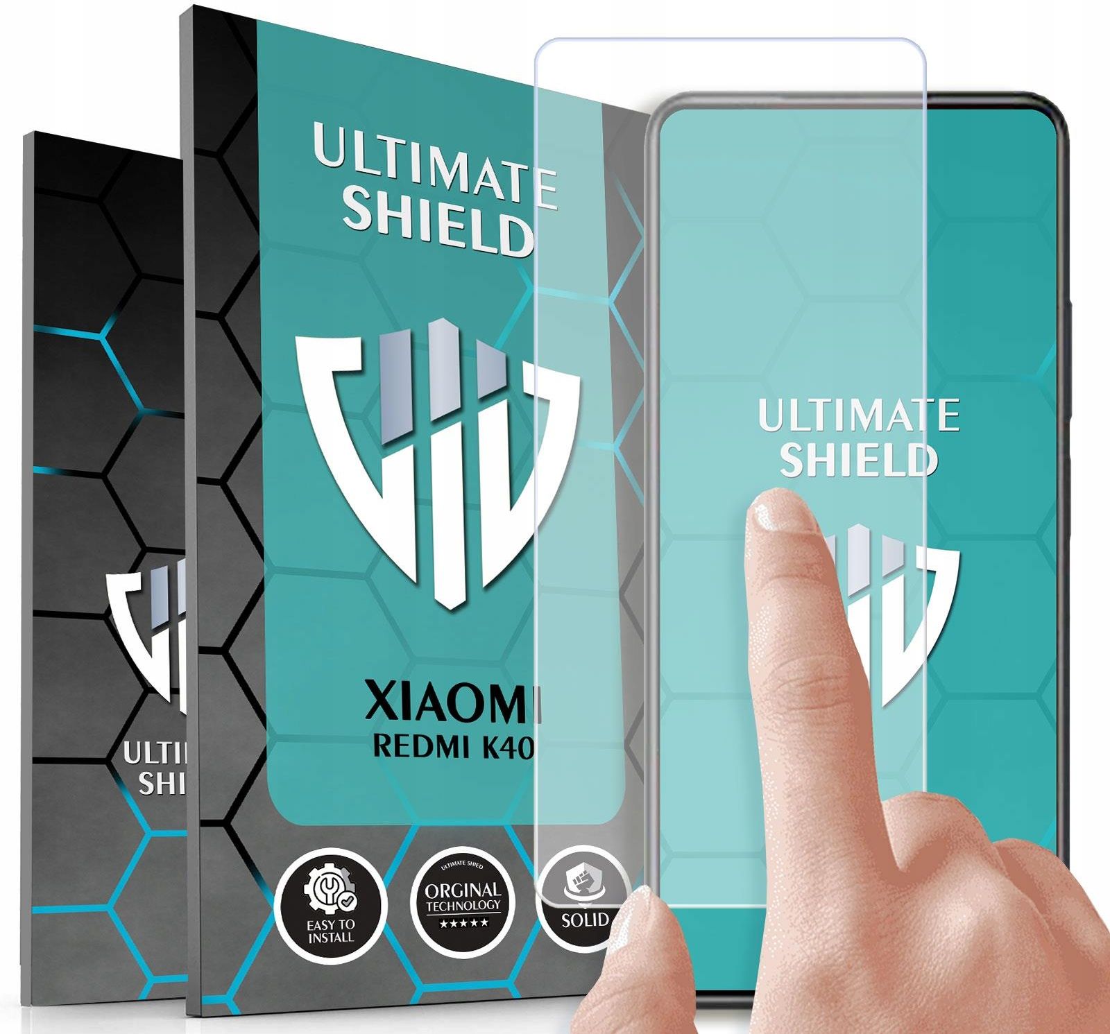 Ultimate Shield Szkło 5D Na Cały Ekran Telefonu Do Xiaomi Redmi K40 ...