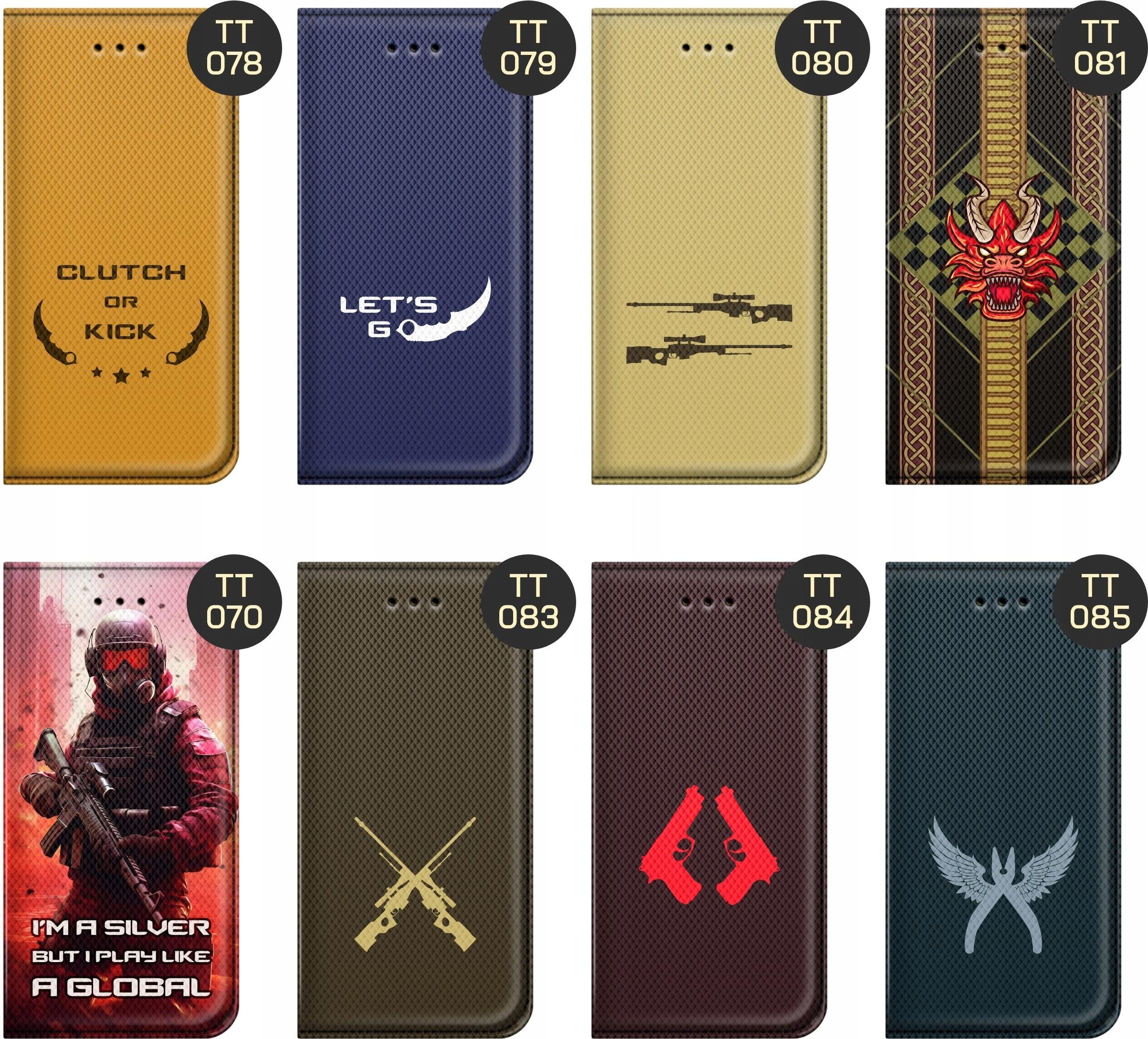 Hello Case Etui Z Klapką Do Tecno Spark 20 Cs Go Counter Strike Futerał ...