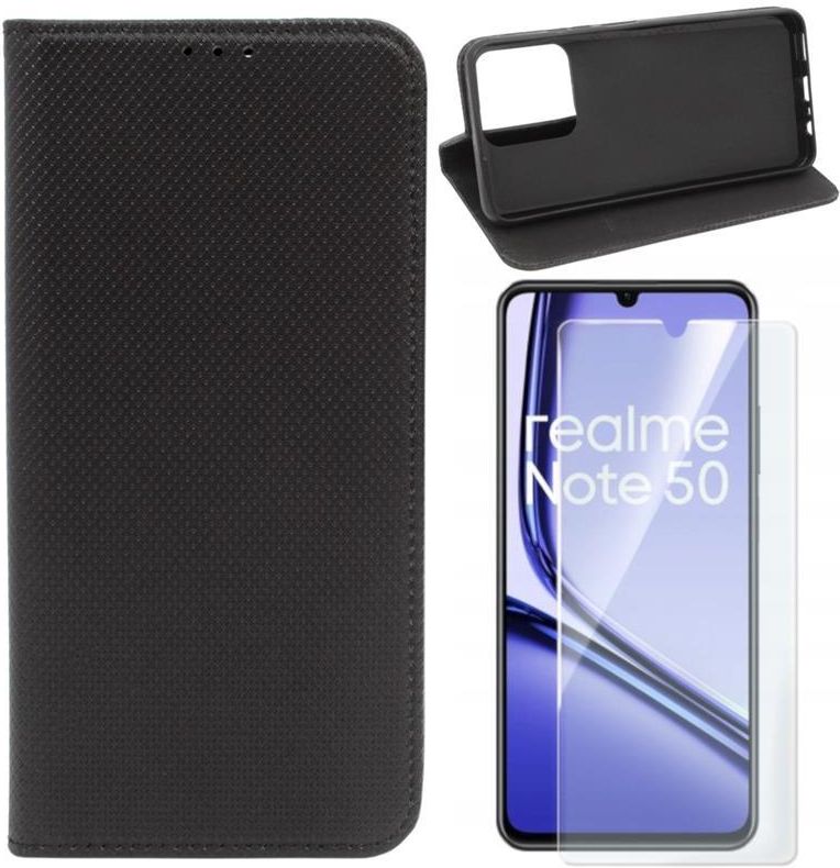 Gsm Hurt Etui Do Realme Note 50 Case Obudowa Pokrowiec Smart Magnet ...