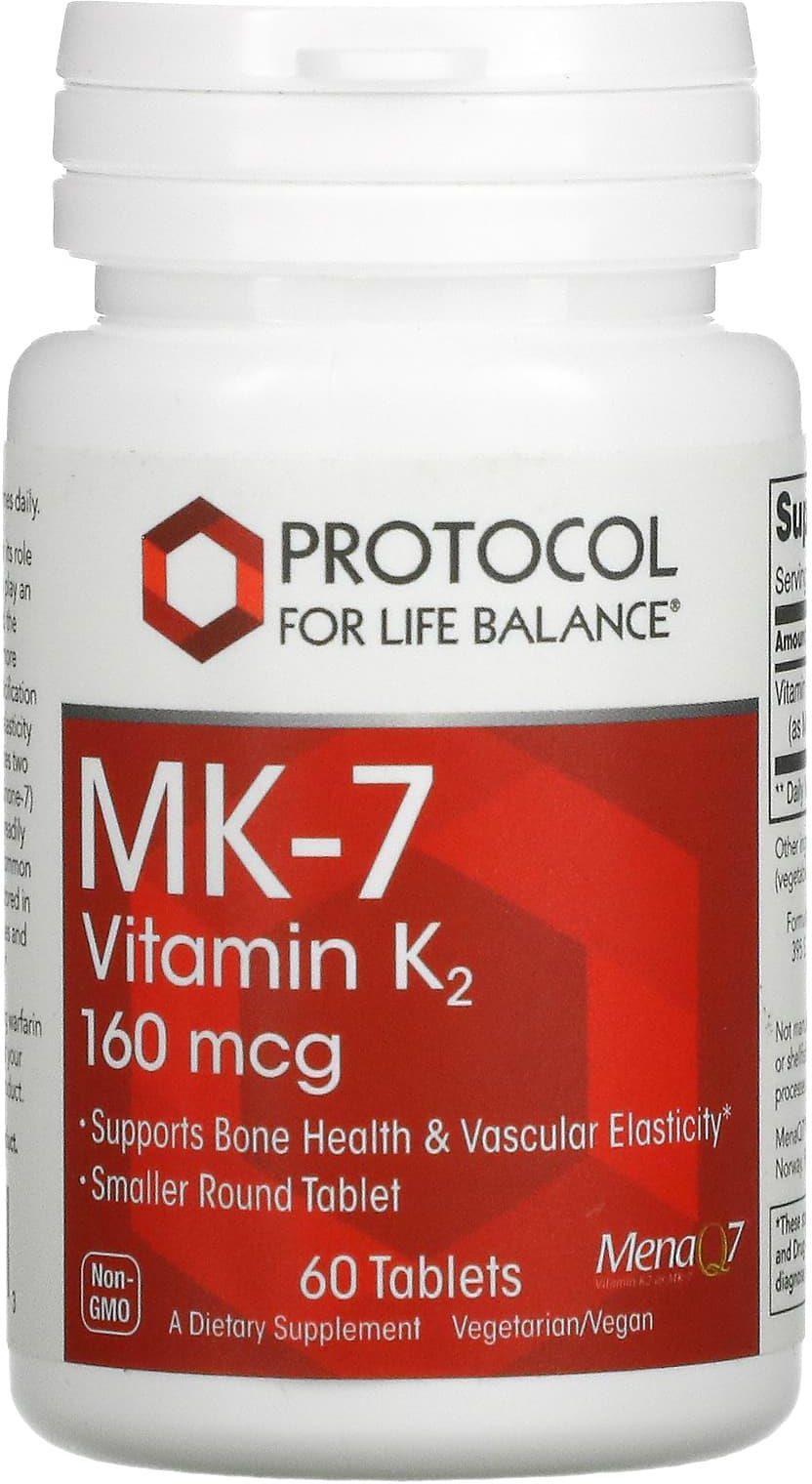 Protocol For Life Balance Mk-7 Witamina K2 160 Mcg 60 Tabl. - Opinie i ...