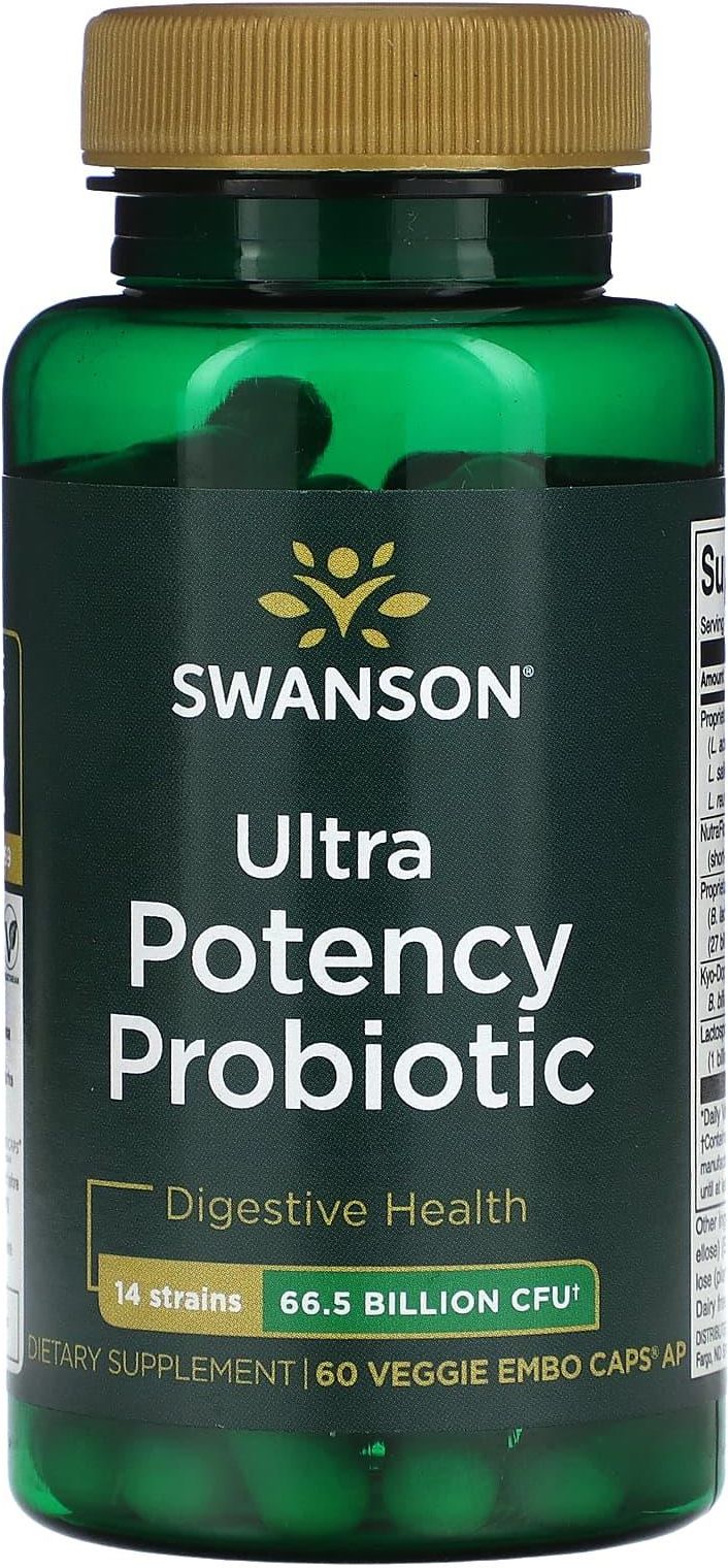 Swanson Swanson Ultra Moc Probiotyku 66.5 Miliard Cfu 60 ...
