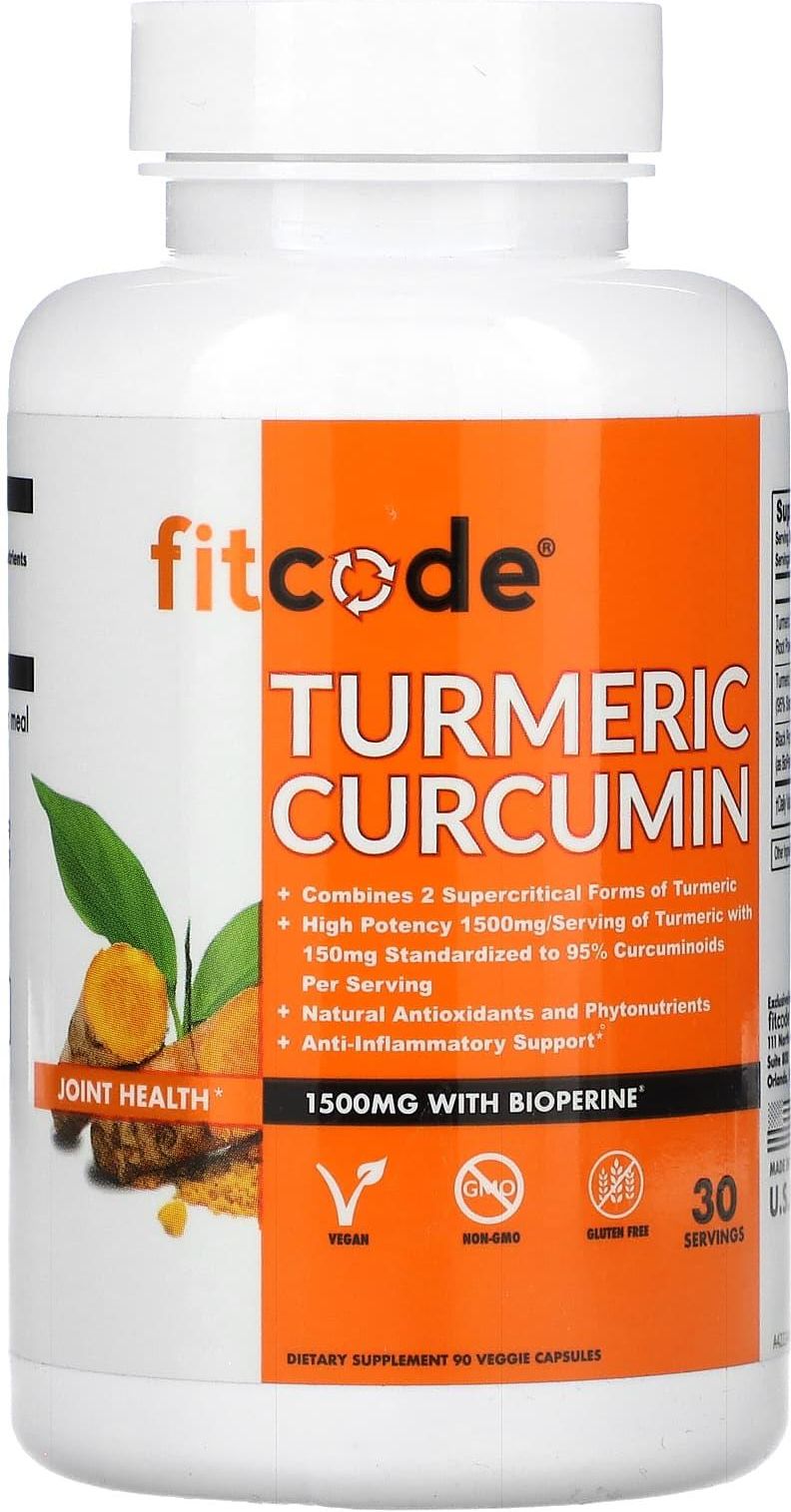 Fitcode Kurkumina 1500 Mg 90kaps. - Opinie i ceny na Ceneo.pl